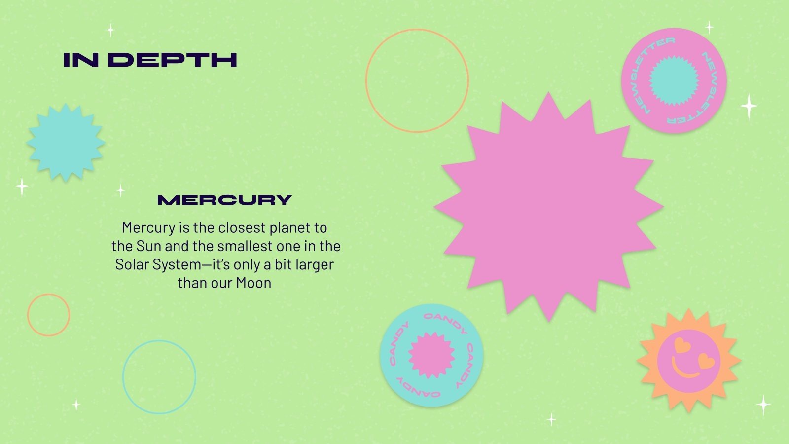 Cotton Candy Newsletter | Google Slides & PowerPoint