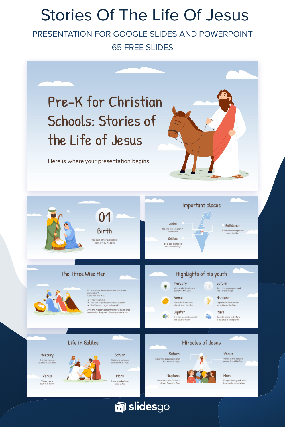 Stories of the Life of Jesus | Google Slides & PowerPoint