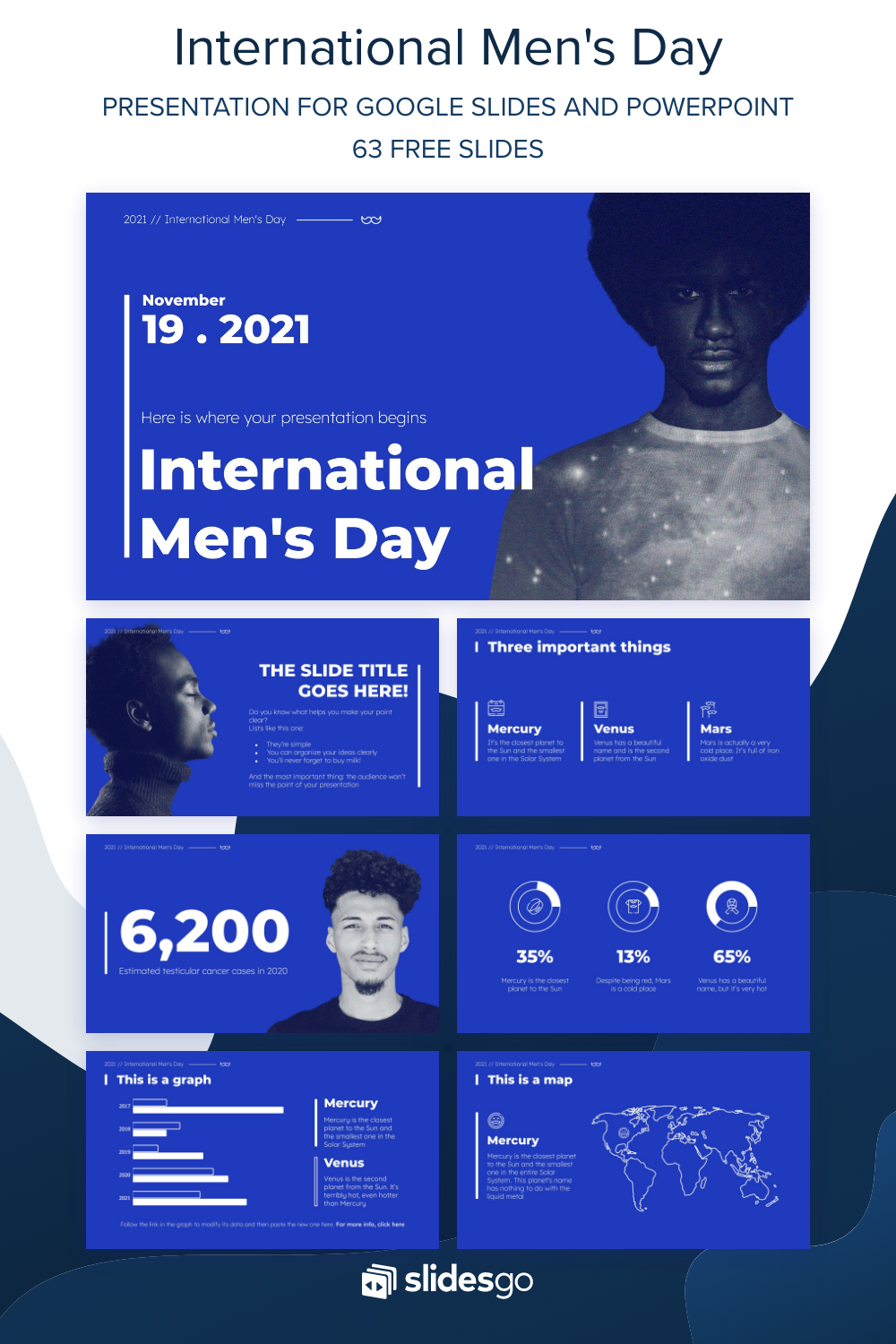 International Men's Day | Google Slides & PowerPoint