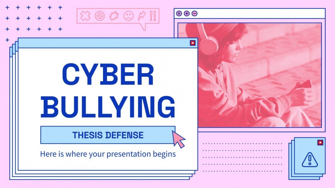 Free Google Slides and PPT Templates about bullying