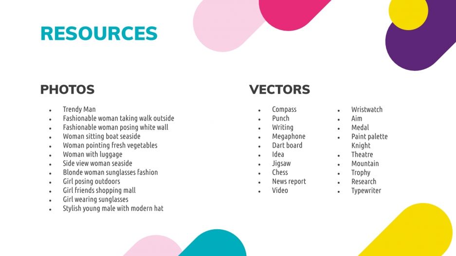 Magazine Company Profile Google Slides and PPT template