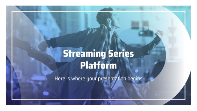 Streaming Series Platform Google Slides & PowerPoint template
