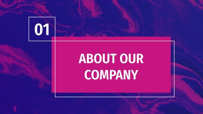 Abstract Company Profile Google Slides theme & PowerPoint template