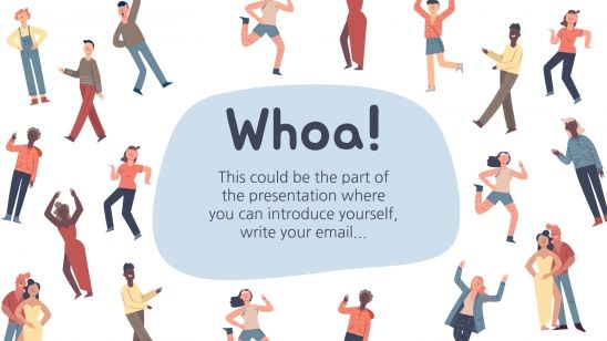 Patrones con personas | Plantilla de Google Slides y PowerPoint