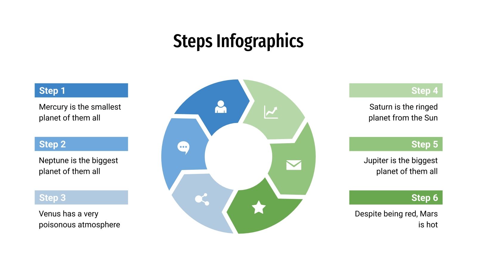 Free Steps Infographics for Google Slides & PowerPoint