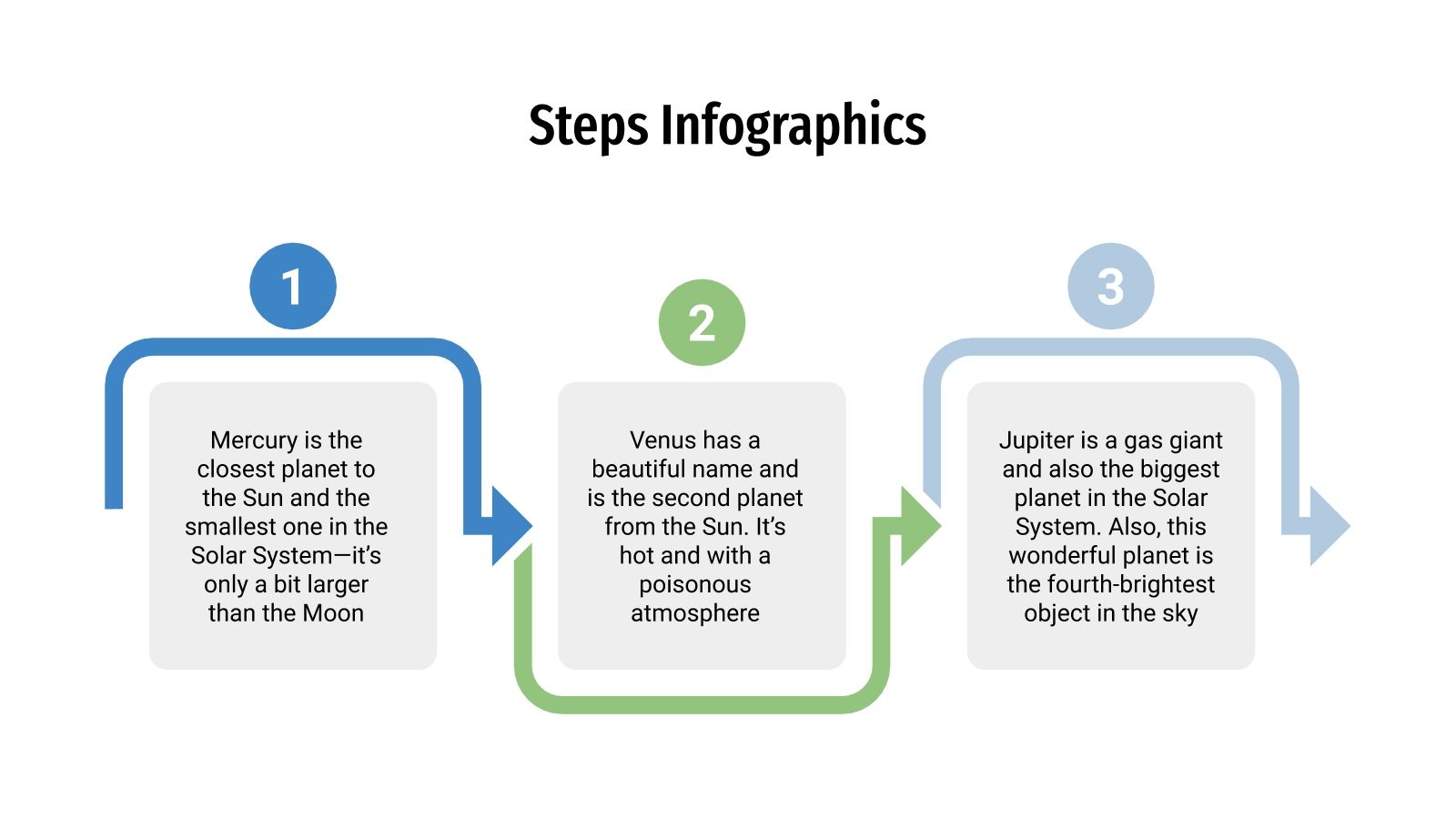 Free Steps Infographics for Google Slides & PowerPoint