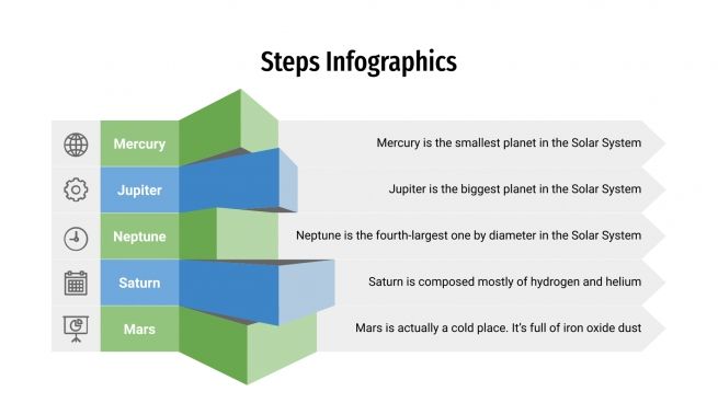 Free Steps Infographics for Google Slides & PowerPoint