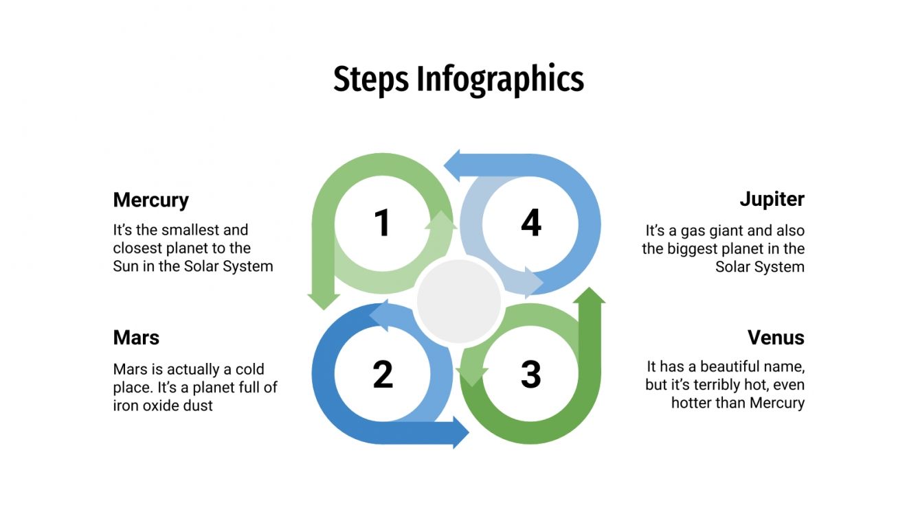 Free Steps Infographics for Google Slides & PowerPoint