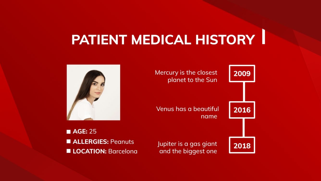 Hematology Clinical Case Google Slides & PowerPoint template