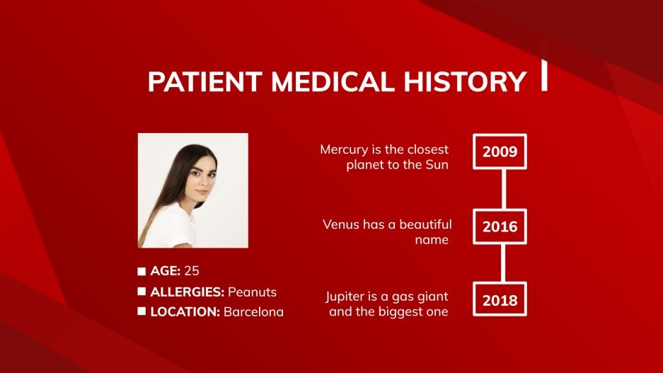 Hematology Clinical Case Google Slides & PowerPoint template