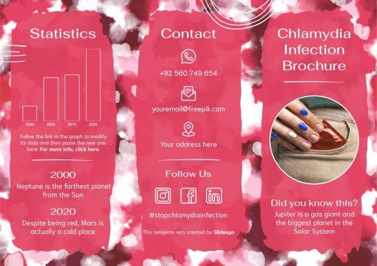 Chlamydia Infection Brochure | Google Slides & PowerPoint
