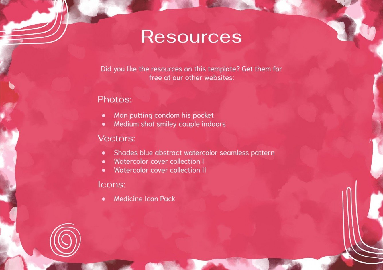 Chlamydia Infection Brochure | Google Slides & PowerPoint