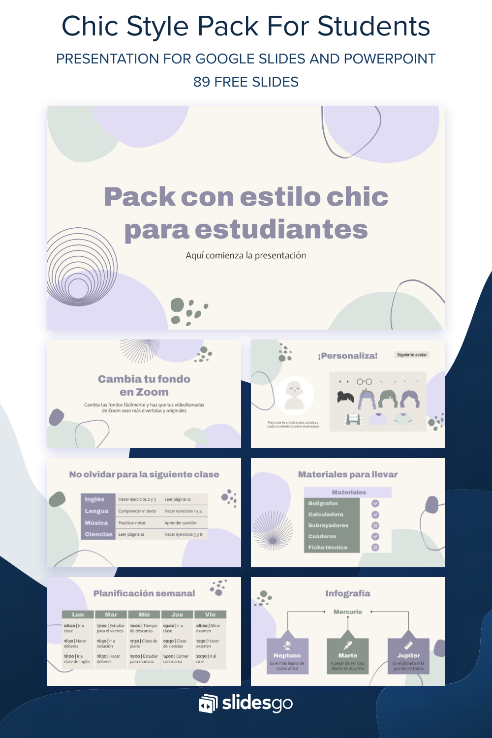 Chic Style Pack for Students | Google Slides & PowerPoint