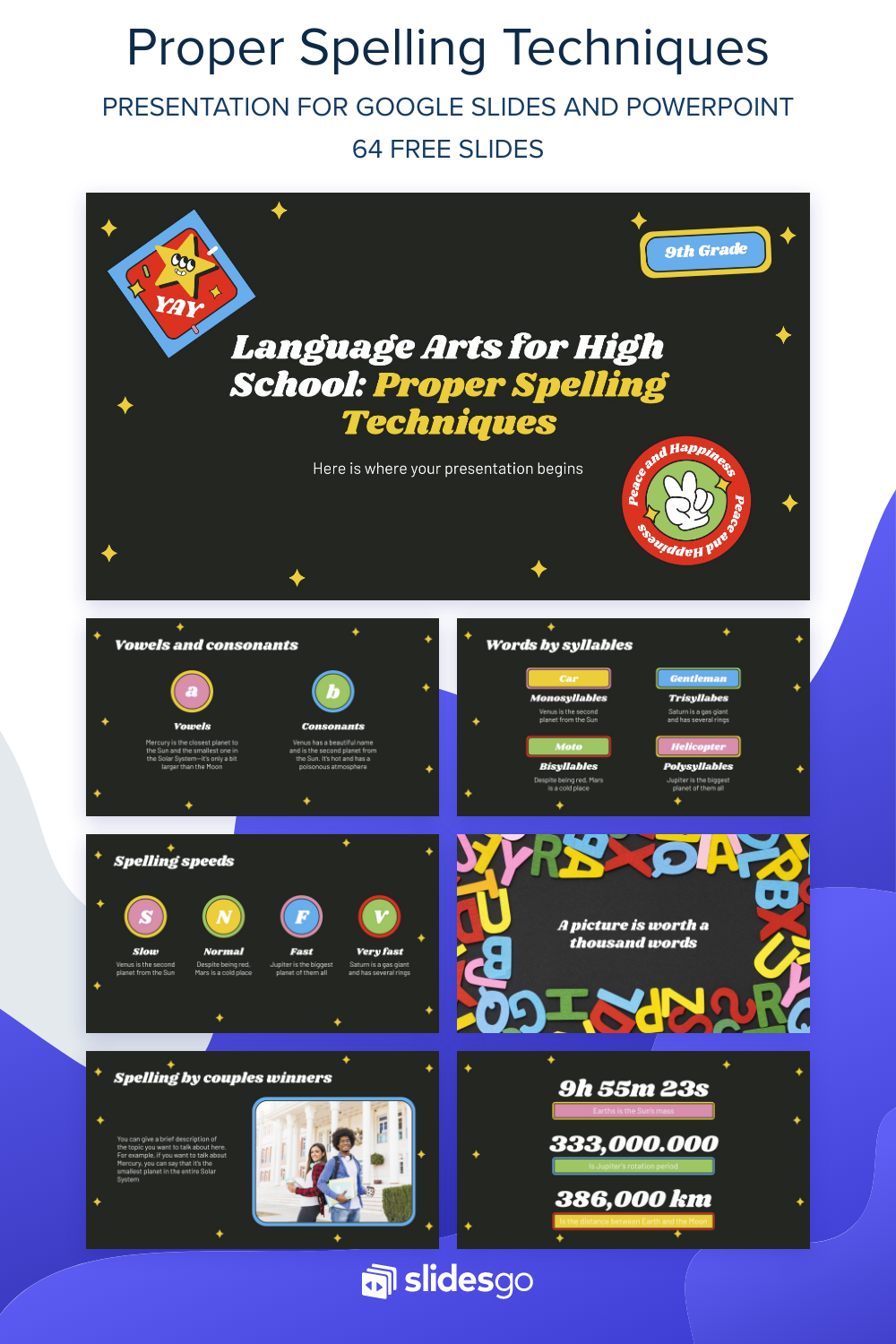 Proper Spelling Techniques for High School | Google Slides