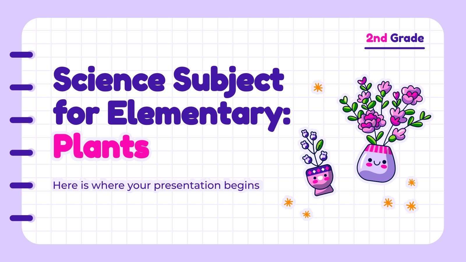 Modèles gratuits sur les plantes pour Google Slides et PowerPoint