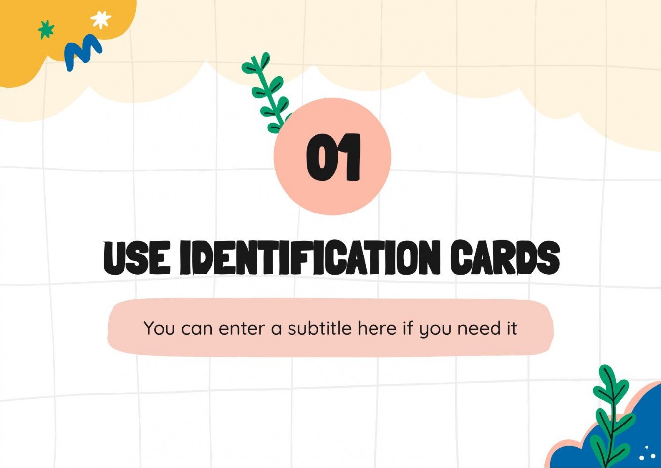 Identification Cards for Pre-K | Google Slides & PowerPoint