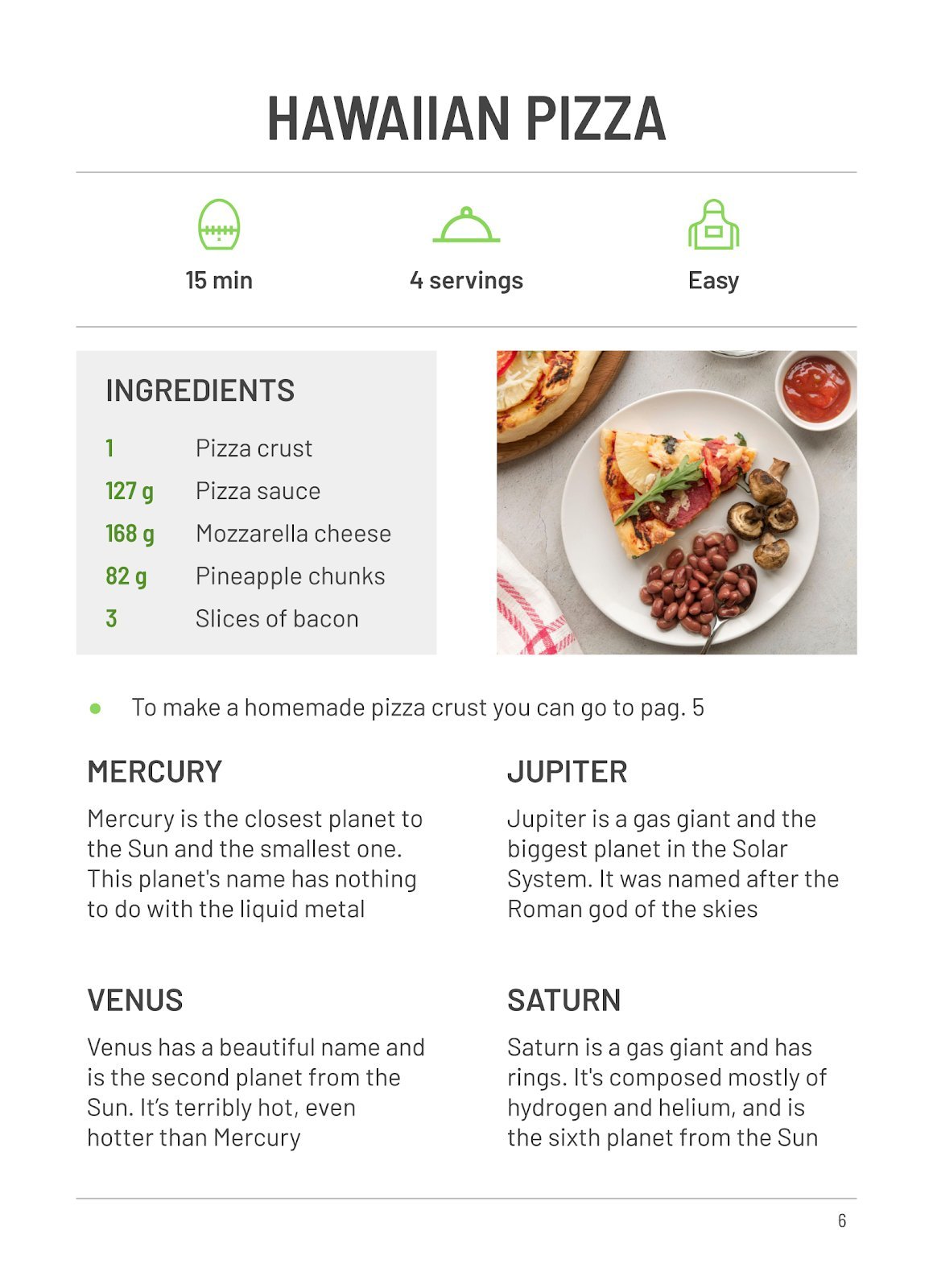 Wonderful Cookbook | Google Slides & PowerPoint template