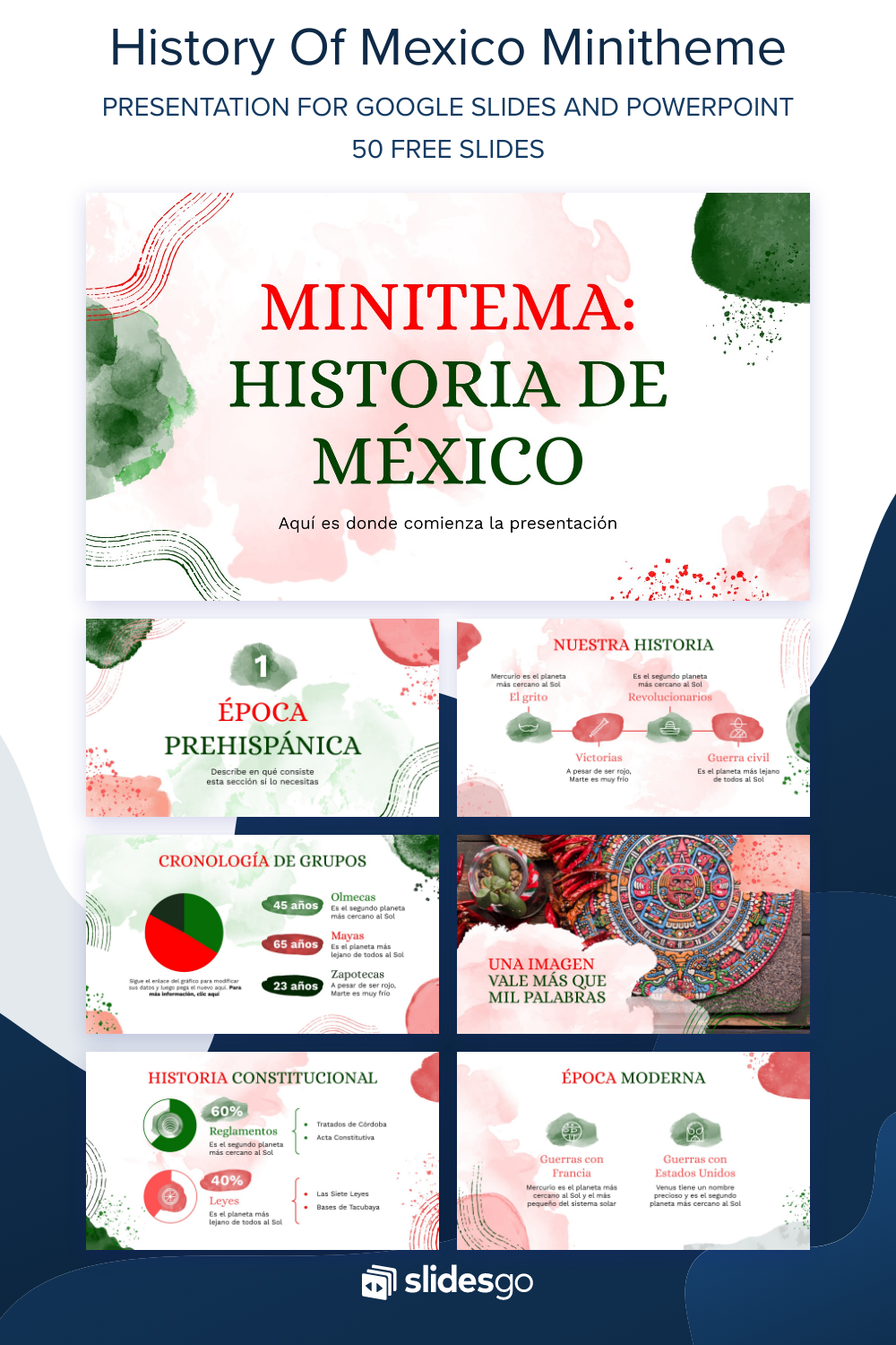 History of Mexico Minitheme | Google Slides & PowerPoint