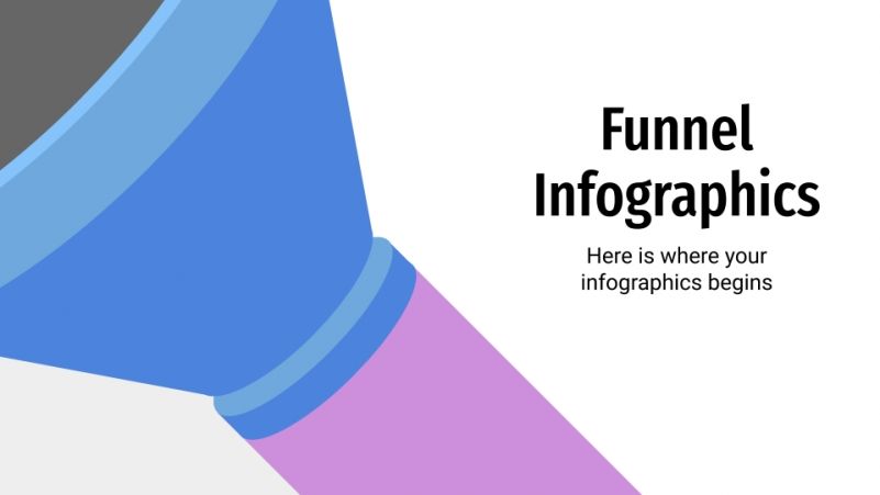 Infografías de embudo gratis para Google Slides y PowerPoint