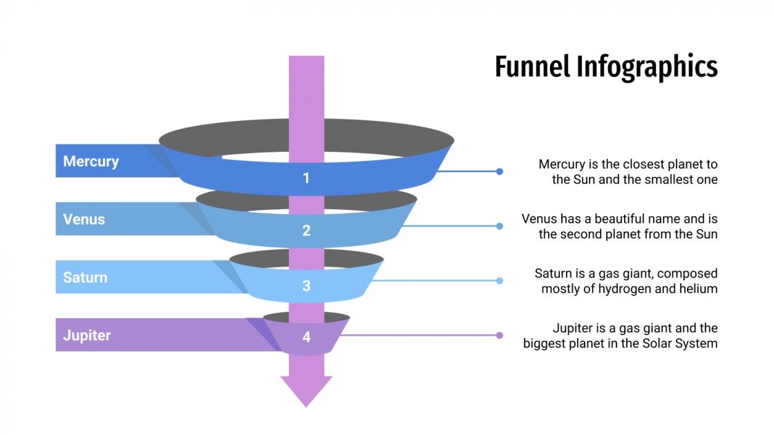 Free Funnel Infographics for Google Slides & PowerPoint