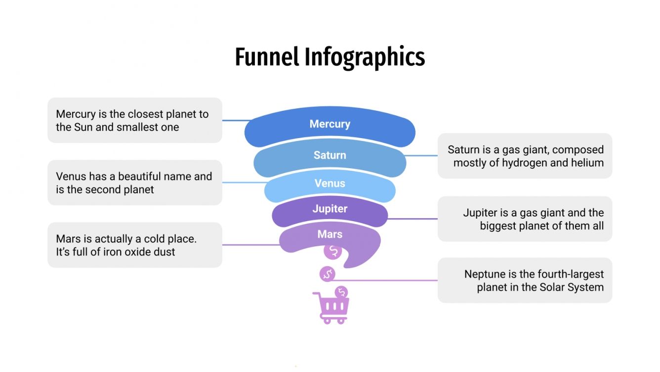 Free Funnel Infographics for Google Slides & PowerPoint
