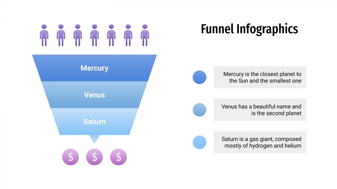 Free Funnel Infographics for Google Slides & PowerPoint