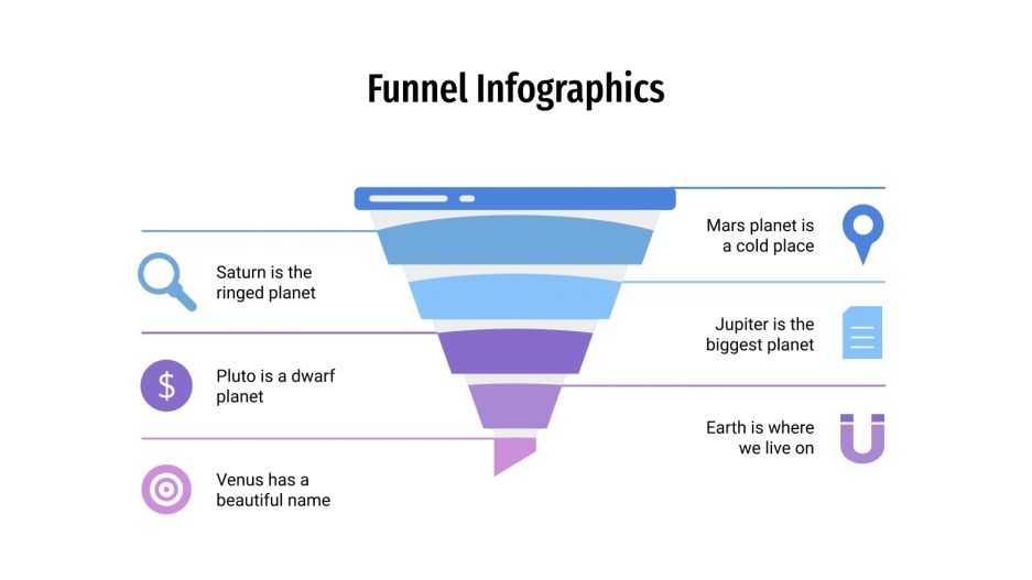 Free Funnel Infographics for Google Slides & PowerPoint
