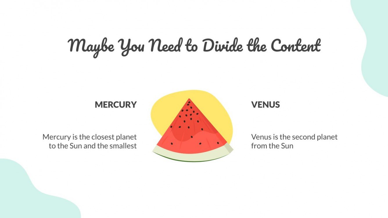 Food Pattern Google Slides theme and PowerPoint template