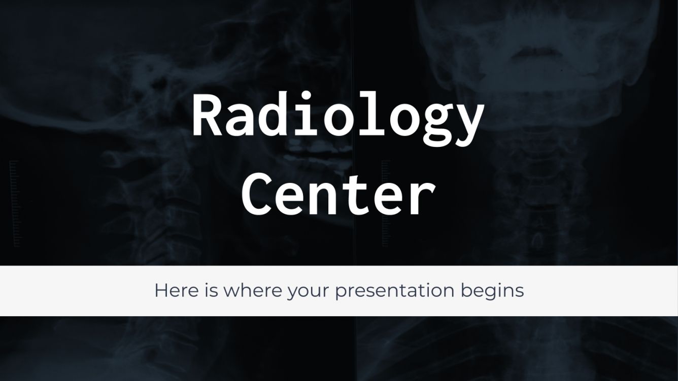 Centro radiológico | Plantilla de Google Slides y PowerPoint