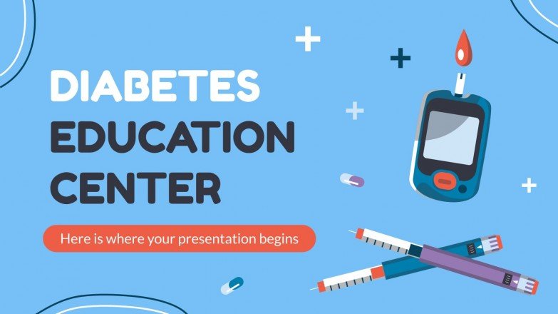 Free templates about Diabetes for Google Slides & PowerPoint