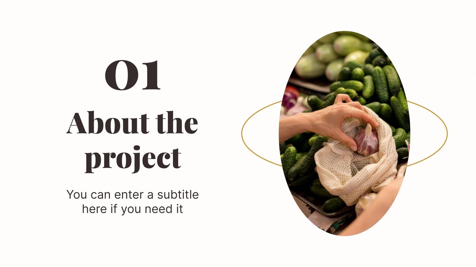 Food Waste Management Project Proposal | Google Slides & PPT