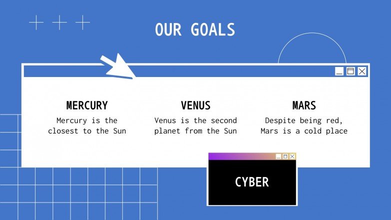 Cyber Monday Retro Style Campaign | Google Slides & PowerPoint