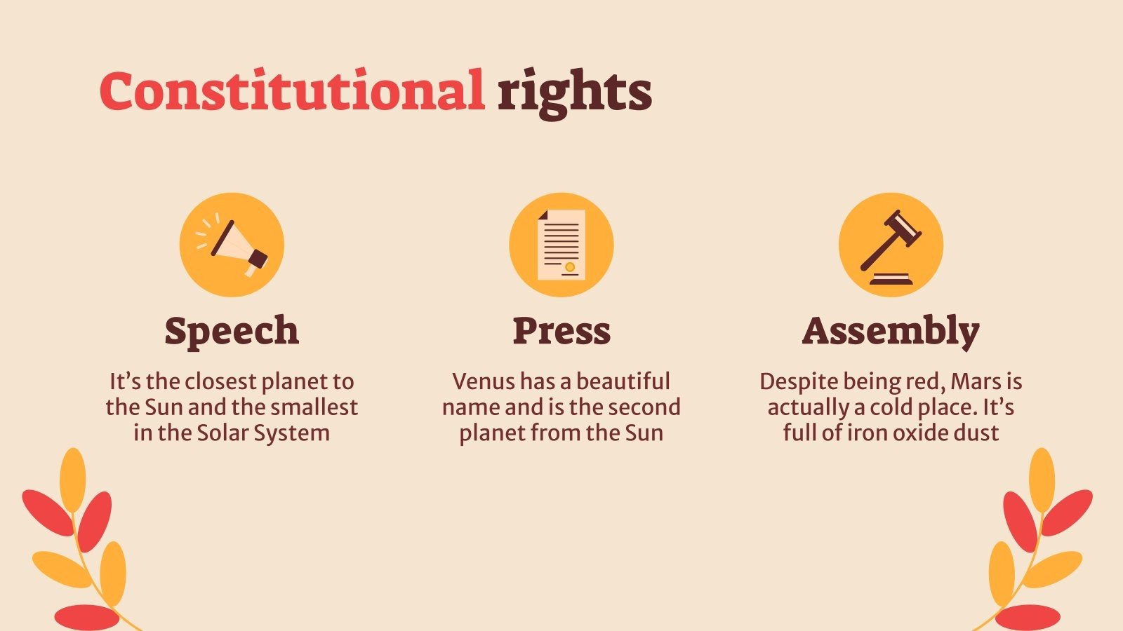 Spanish Constitution Day | Google Slides & PowerPoint template