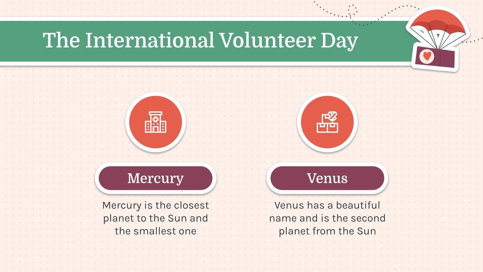 International Volunteer Day | Google Slides & PowerPoint