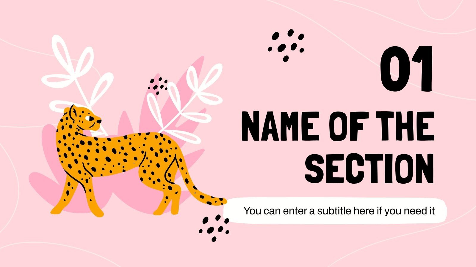 International Cheetah Day Minitheme Presentation