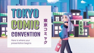 Free Anime-themed templates for Google Slides & PowerPoint