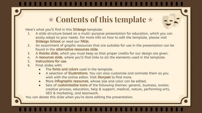 Performing Arts for 3rd Grade | Google Slides & PPT