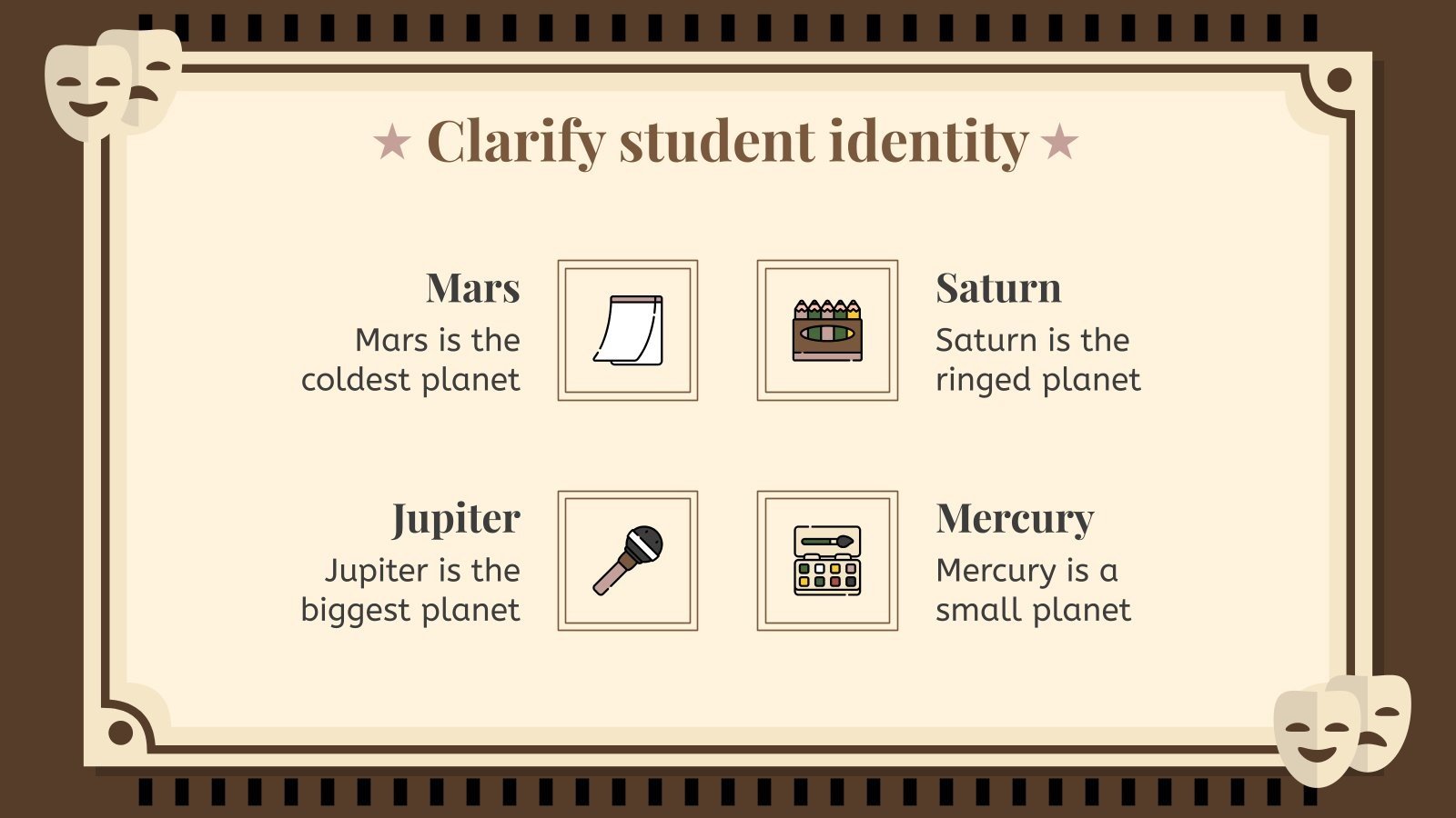 Performing Arts for 3rd Grade | Google Slides & PPT