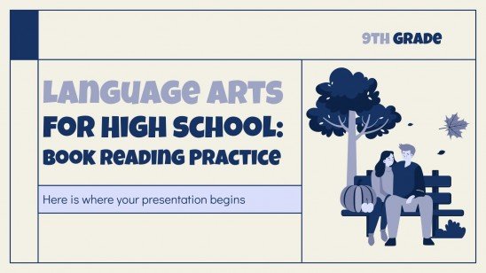 Book Reading Practice for 9th Grade | Google Slides & PPT
