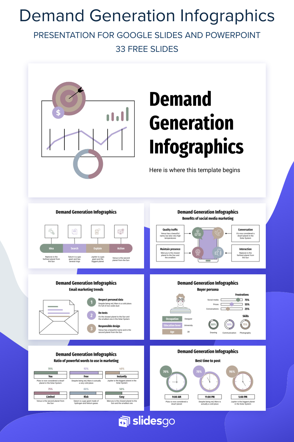Demand Generation Infographics | Google Slides & PowerPoint