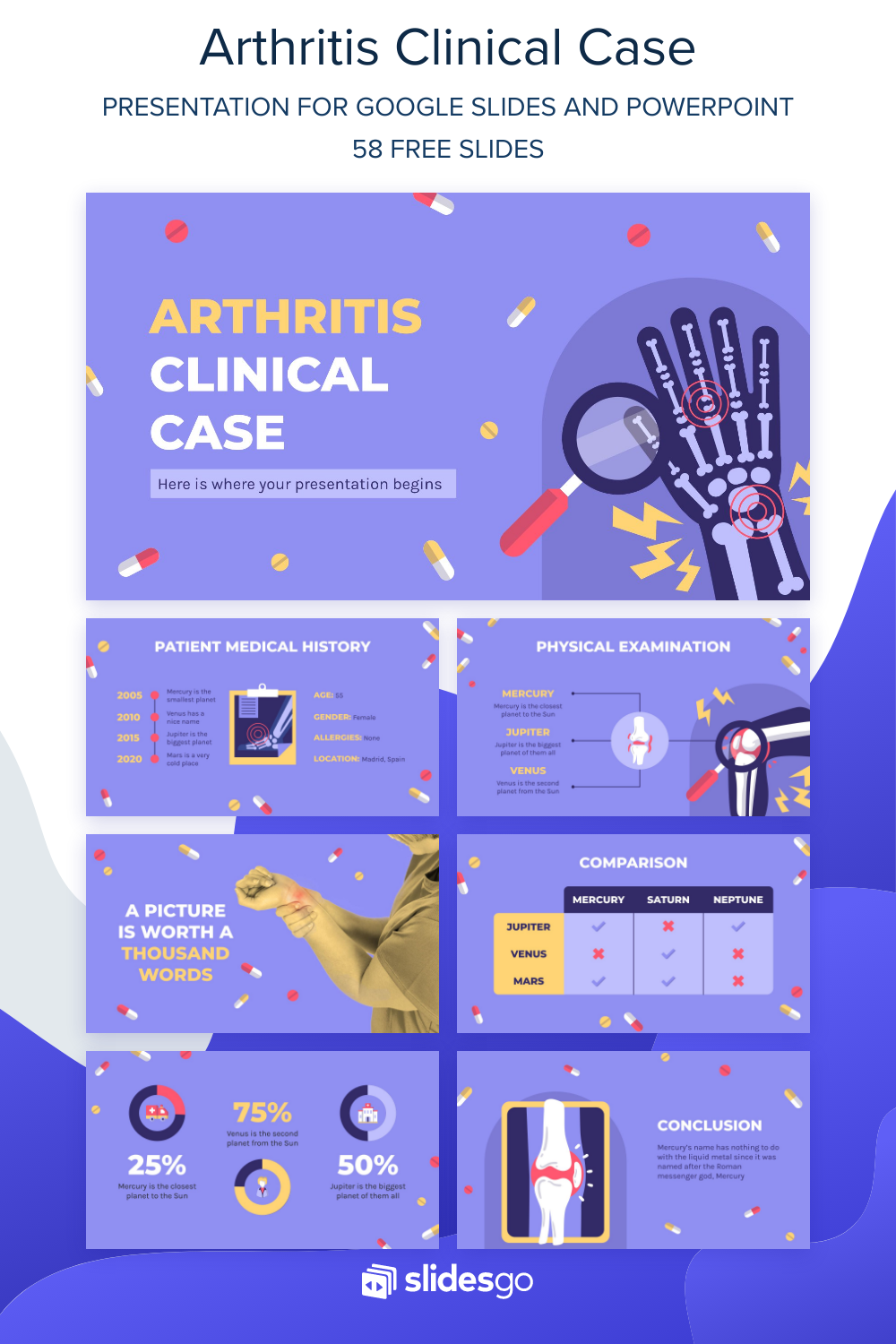 Arthritis Clinical Case | Google Slides & PowerPoint
