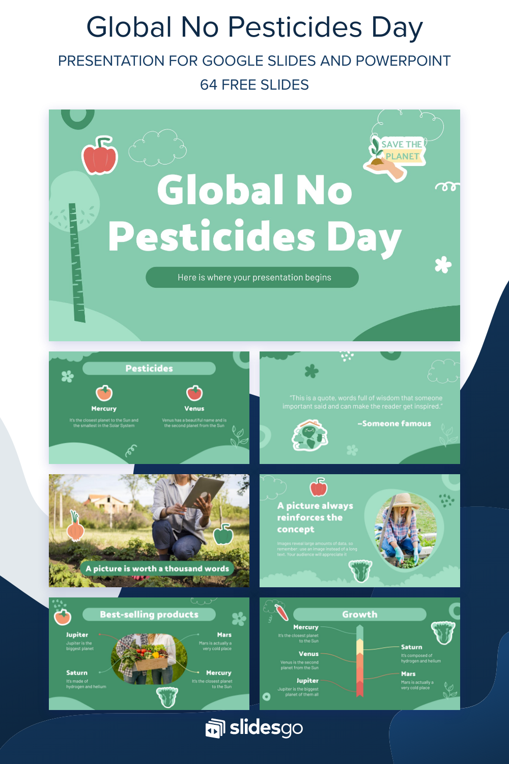 Global No Pesticides Day | Google Slides & PowerPoint