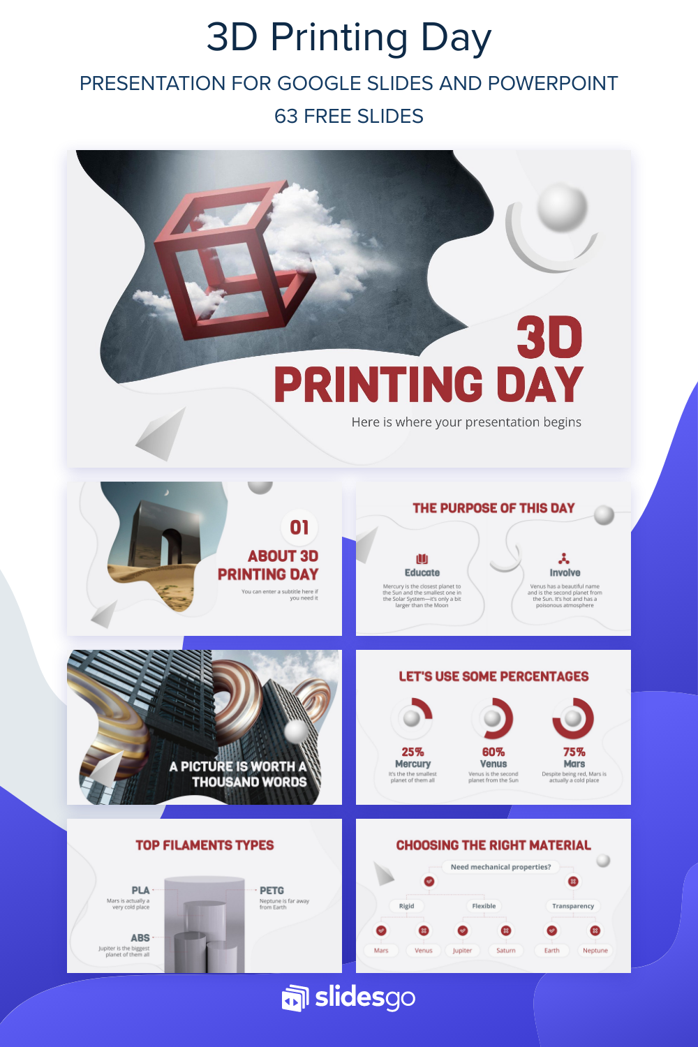 3D Printing Day | Google Slides & PowerPoint