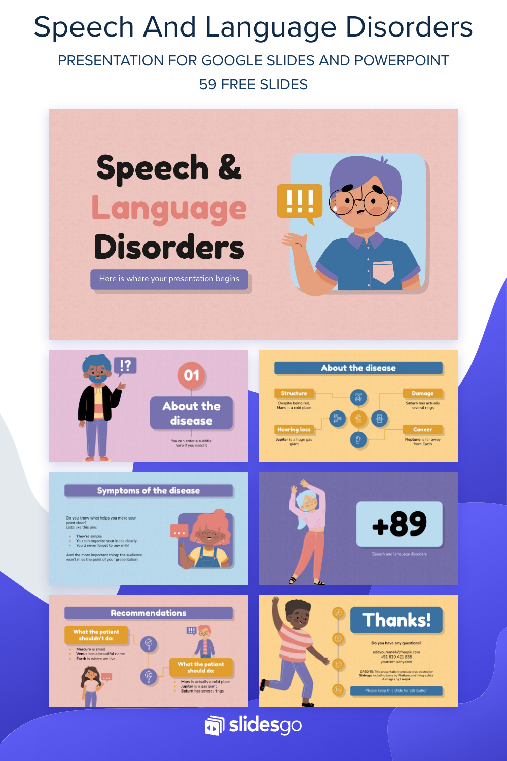 Speech and Language Disorders | Google Slides & PowerPoint