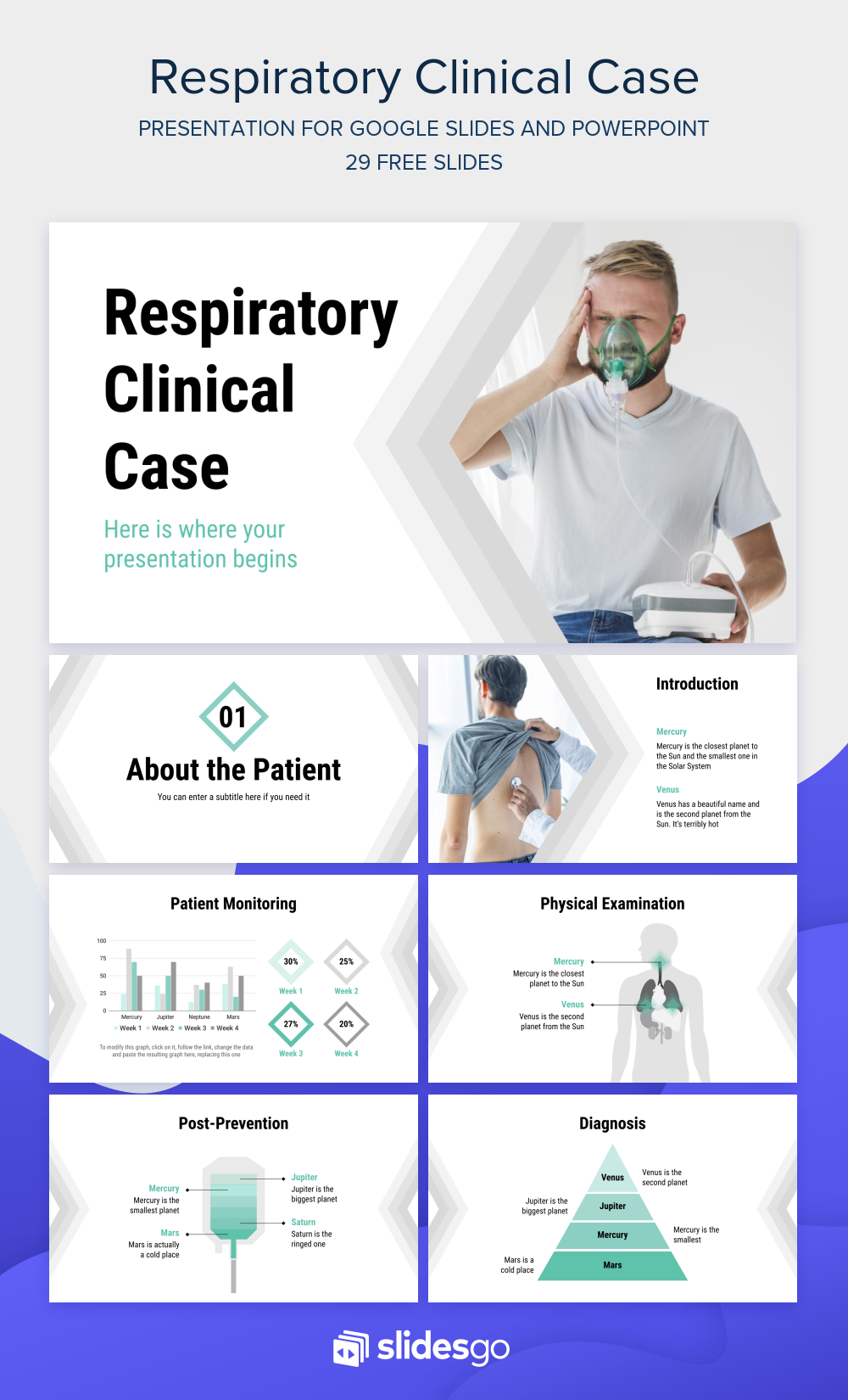 Page 3 | Respiratory Clinical Case Google Slides and PowerPoint template