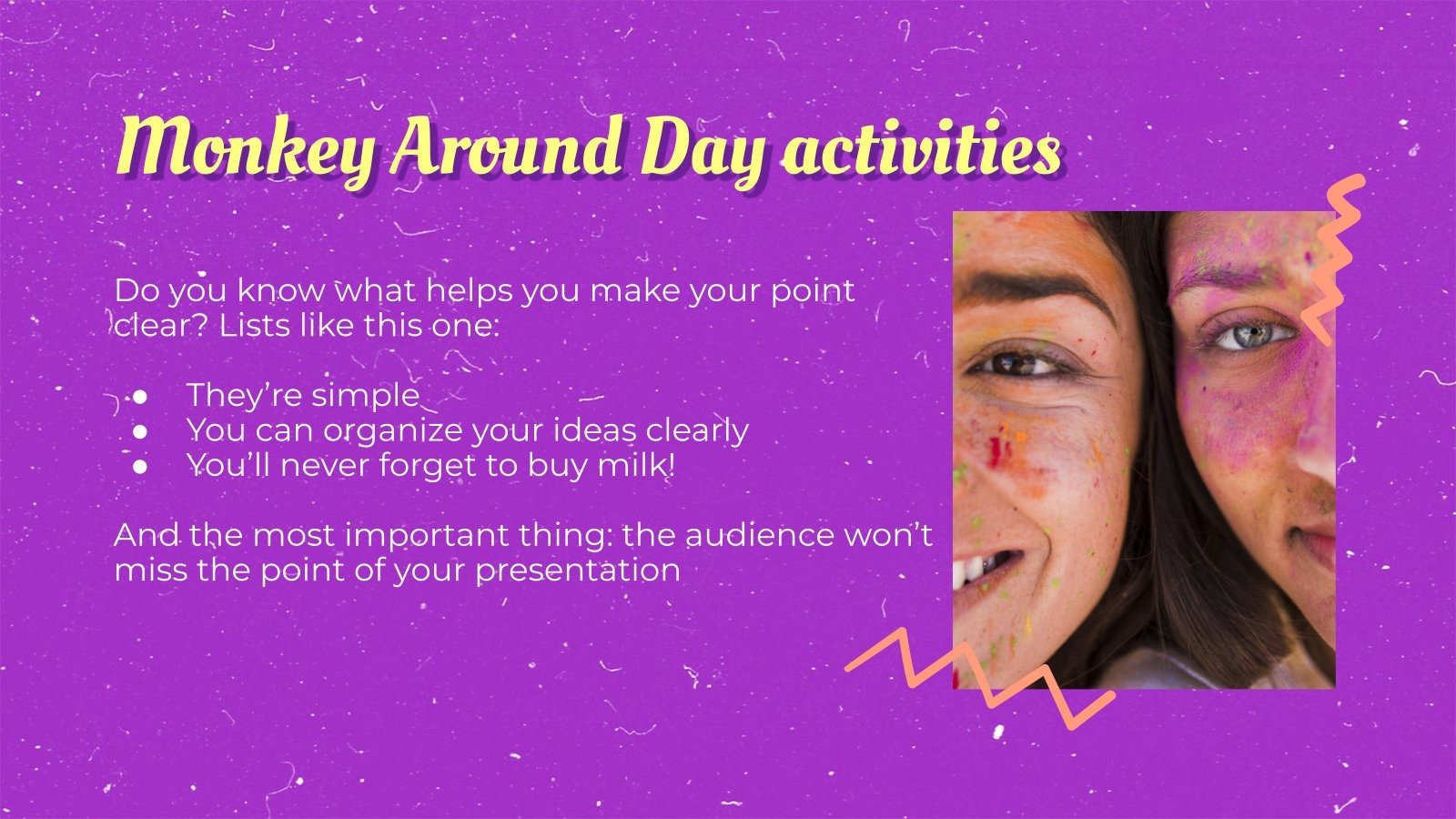 Monkey Around Day | Google Slides & PowerPoint template