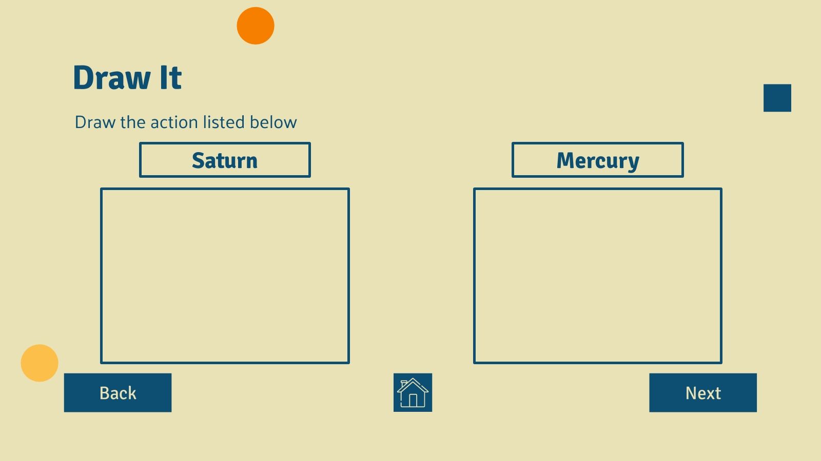 University Digital Choice Boards Google Slides & PPT template