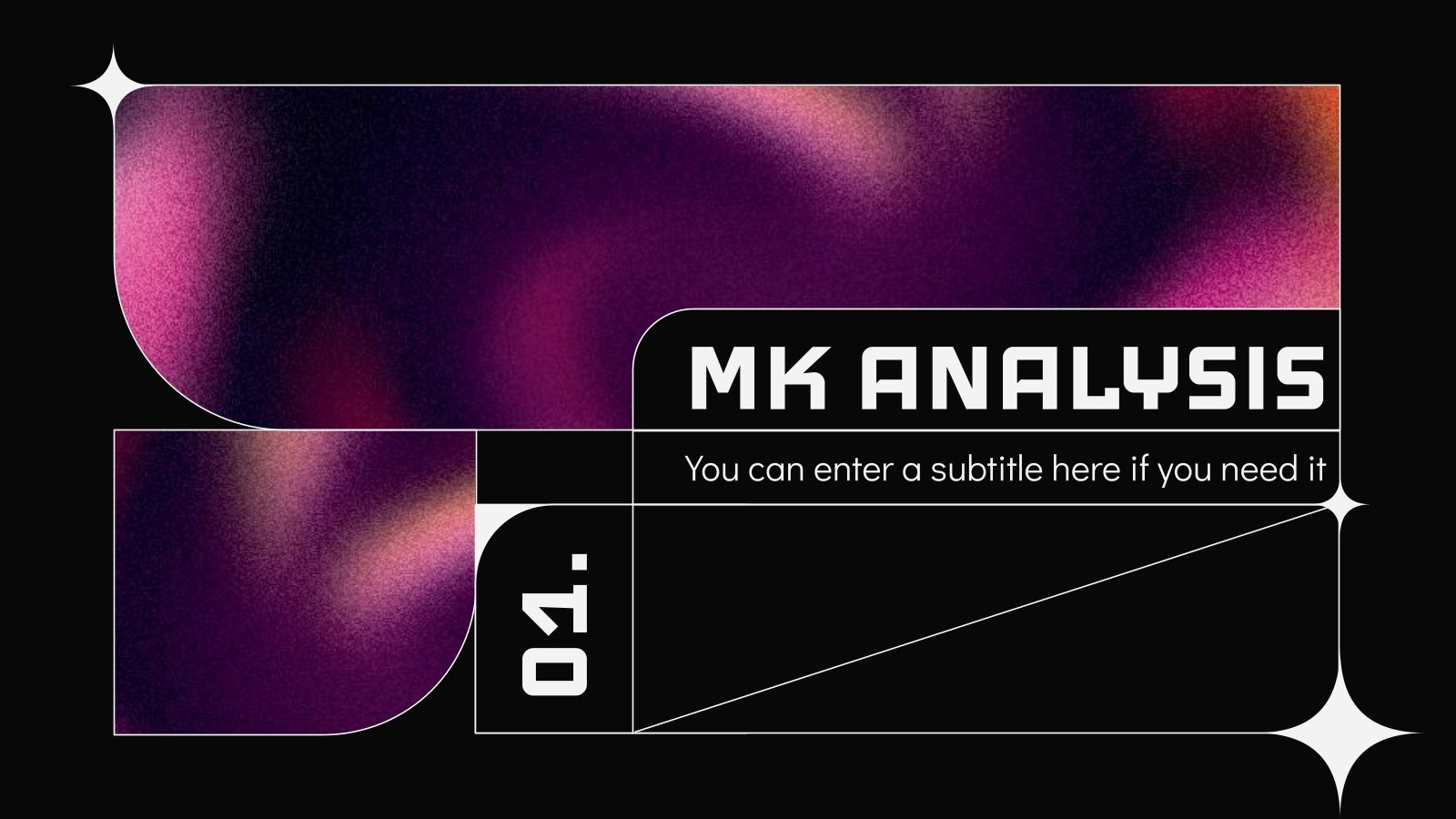 Cyber Monday Deals MK Plan | Google Slides & PPT template