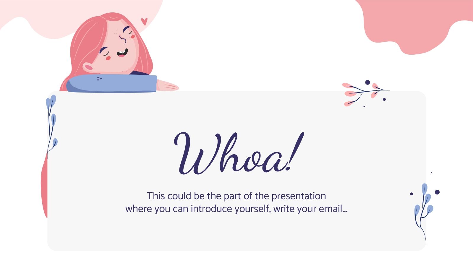 Natural Science Weekly Planner Google Slides & PPT template