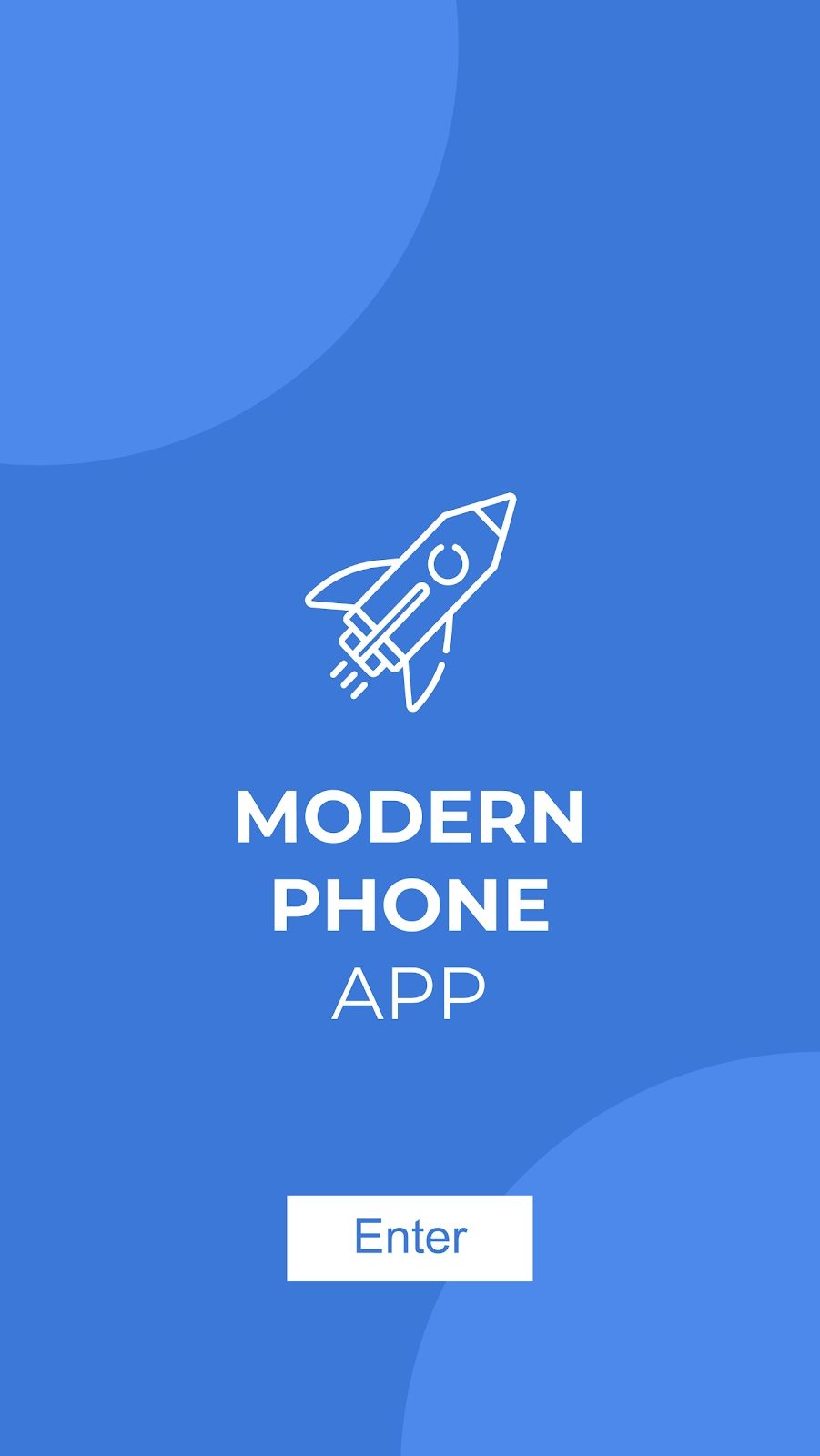 App moderna para móviles | Tema de Google Slides y PowerPoint